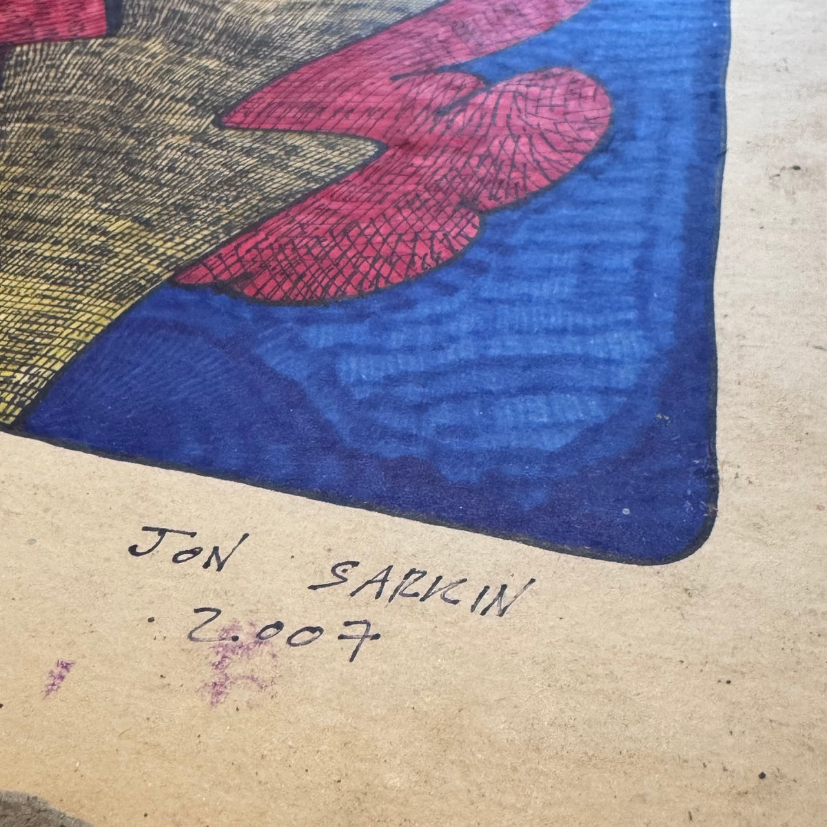 Red Clouds – Jon Sarkin